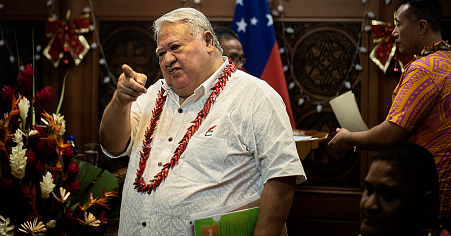 Samoa Observer | Caretaker P.M. warns judges of public's "curse"