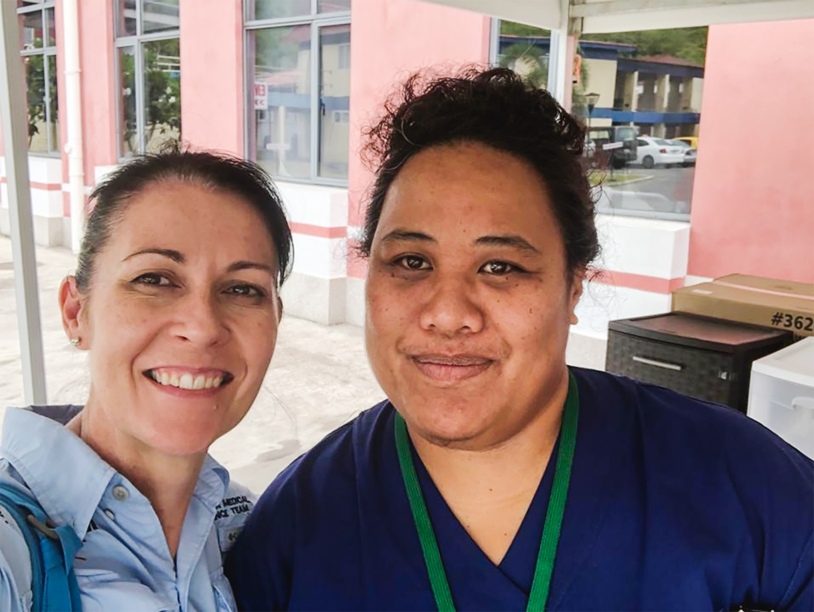 Samoa Observer | Two nurses' friendship lays foundation to face