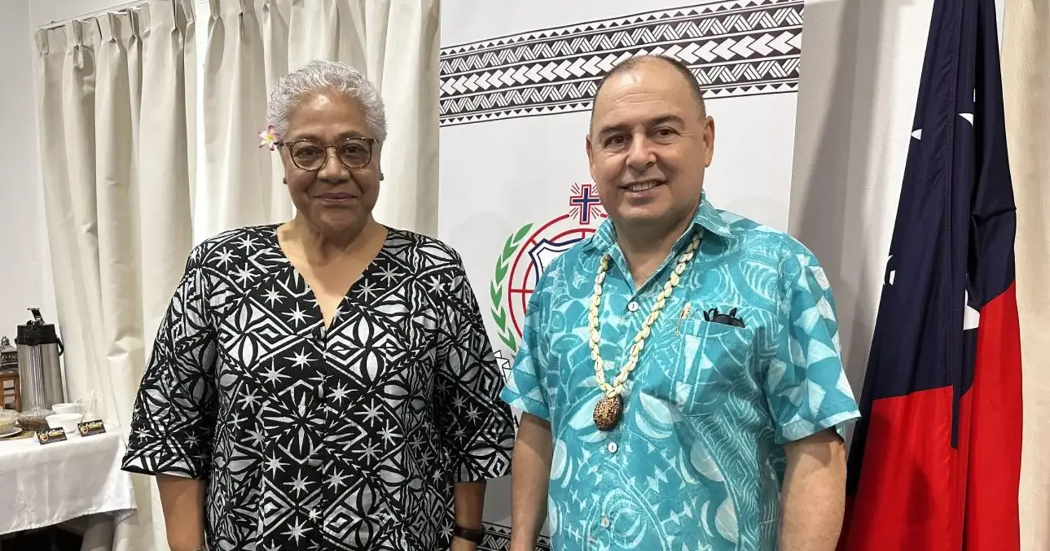 Samoa Observer | P.M. Fiame meets with Cook Islands counterpart