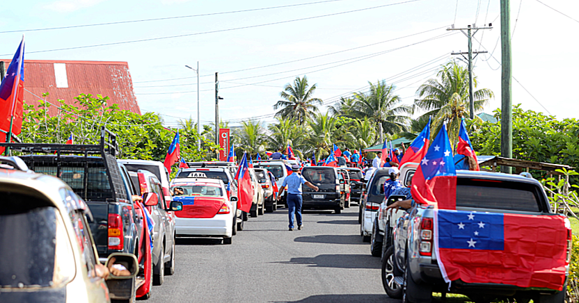 Samoa Observer | Sasina Chiefs charged over protest