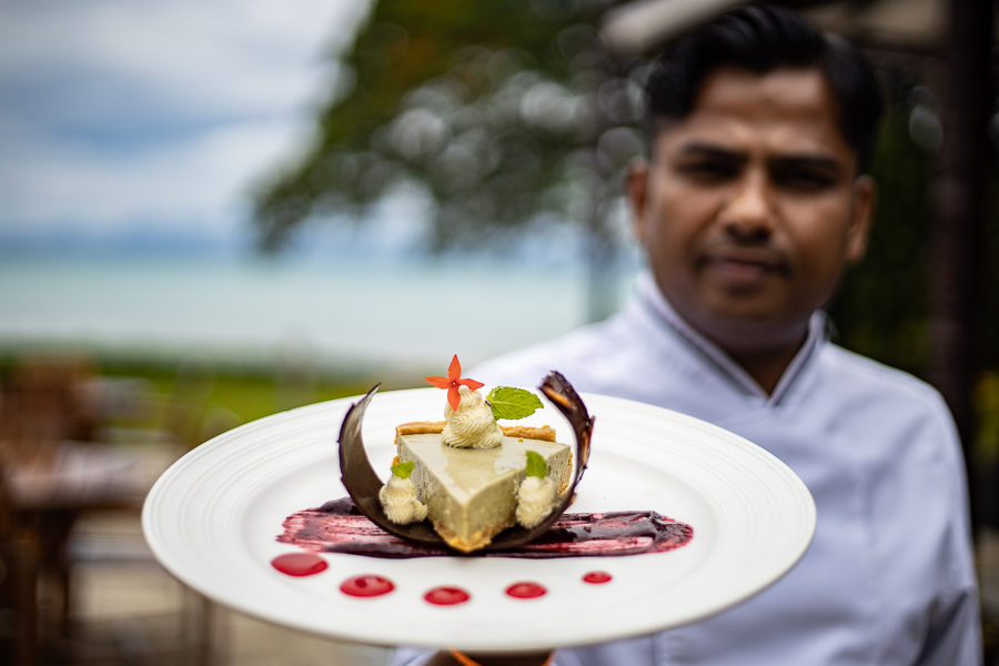 Samoa Observer | Sheraton Chef cooks up palusami cheese cake