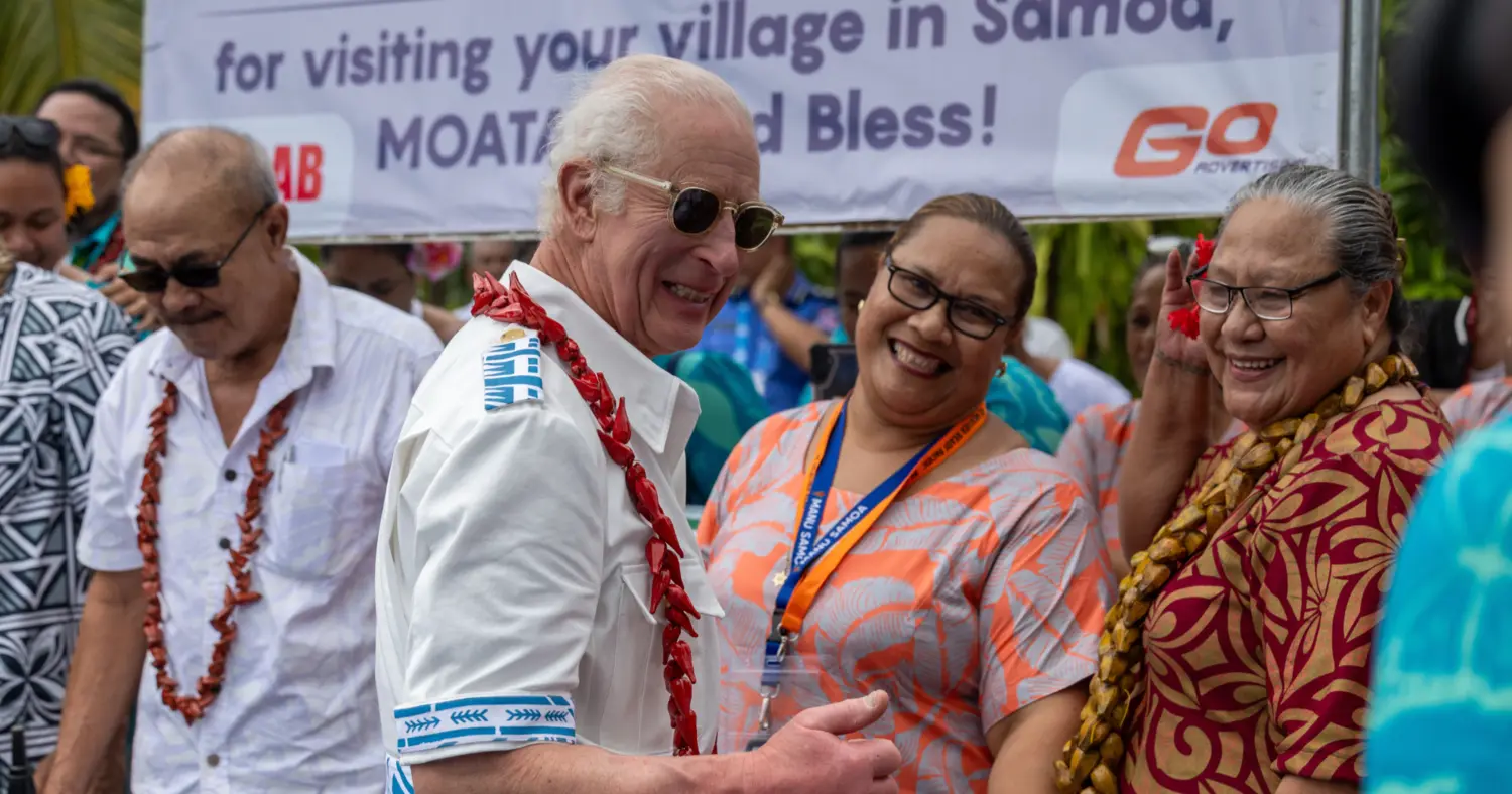 Samoa Observer | King of Taumeasina Charles III