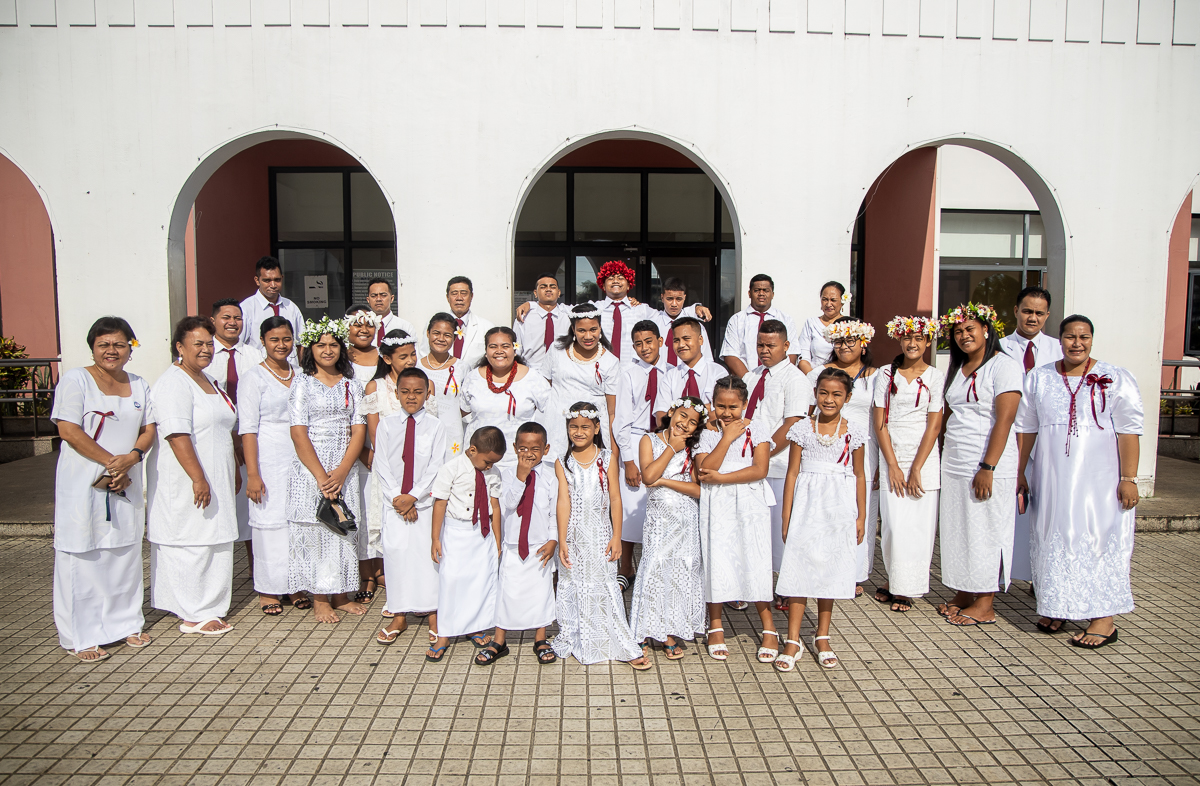 Samoa Observer | Church group visit children's ward on White Sunday