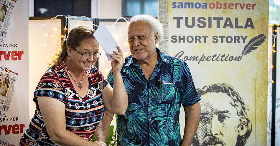 Samoa Observer | New Zealander wins Samoa Observer Tusitala