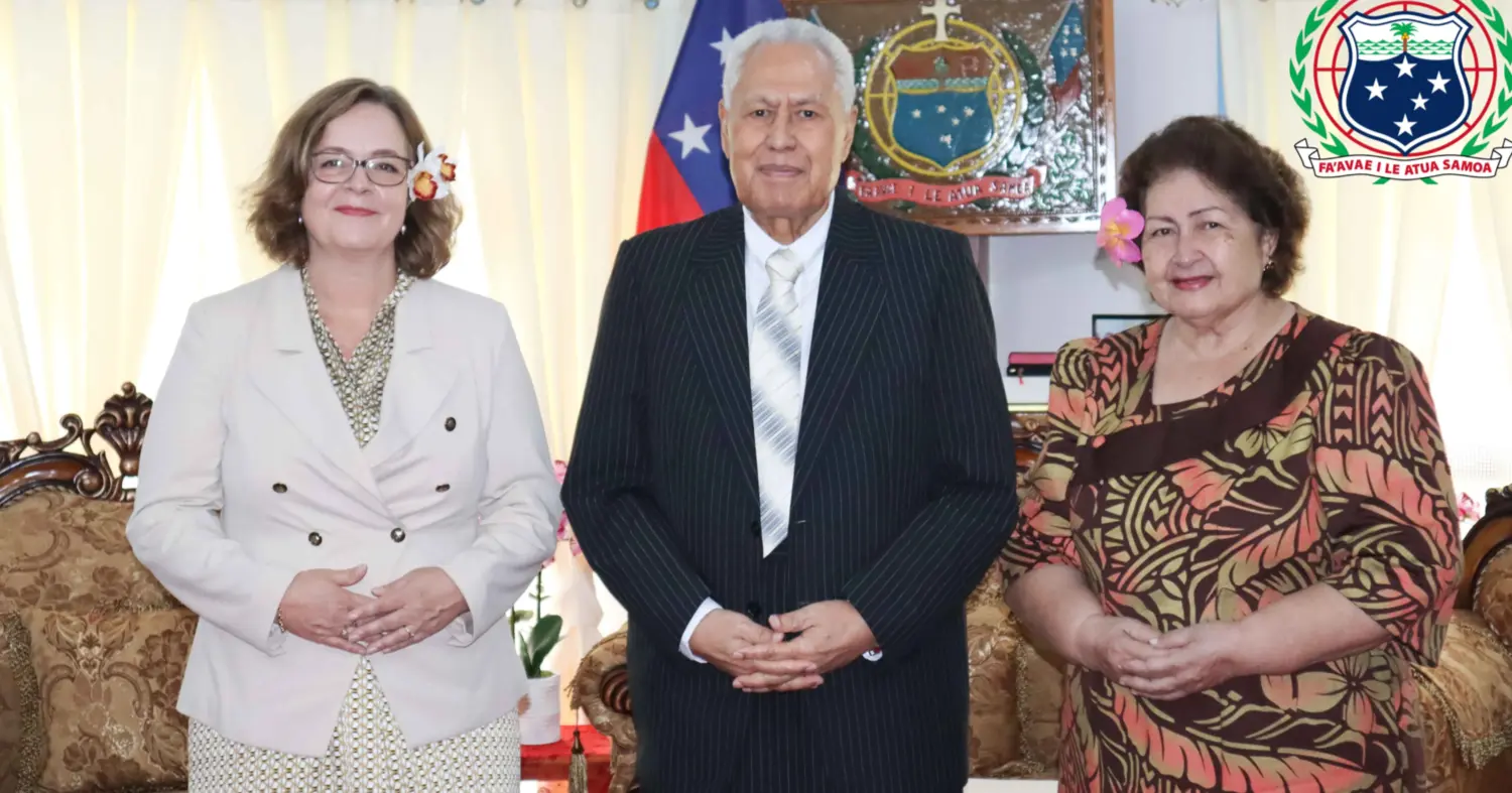 Samoa Observer | Norwegian ambassador presents credentials