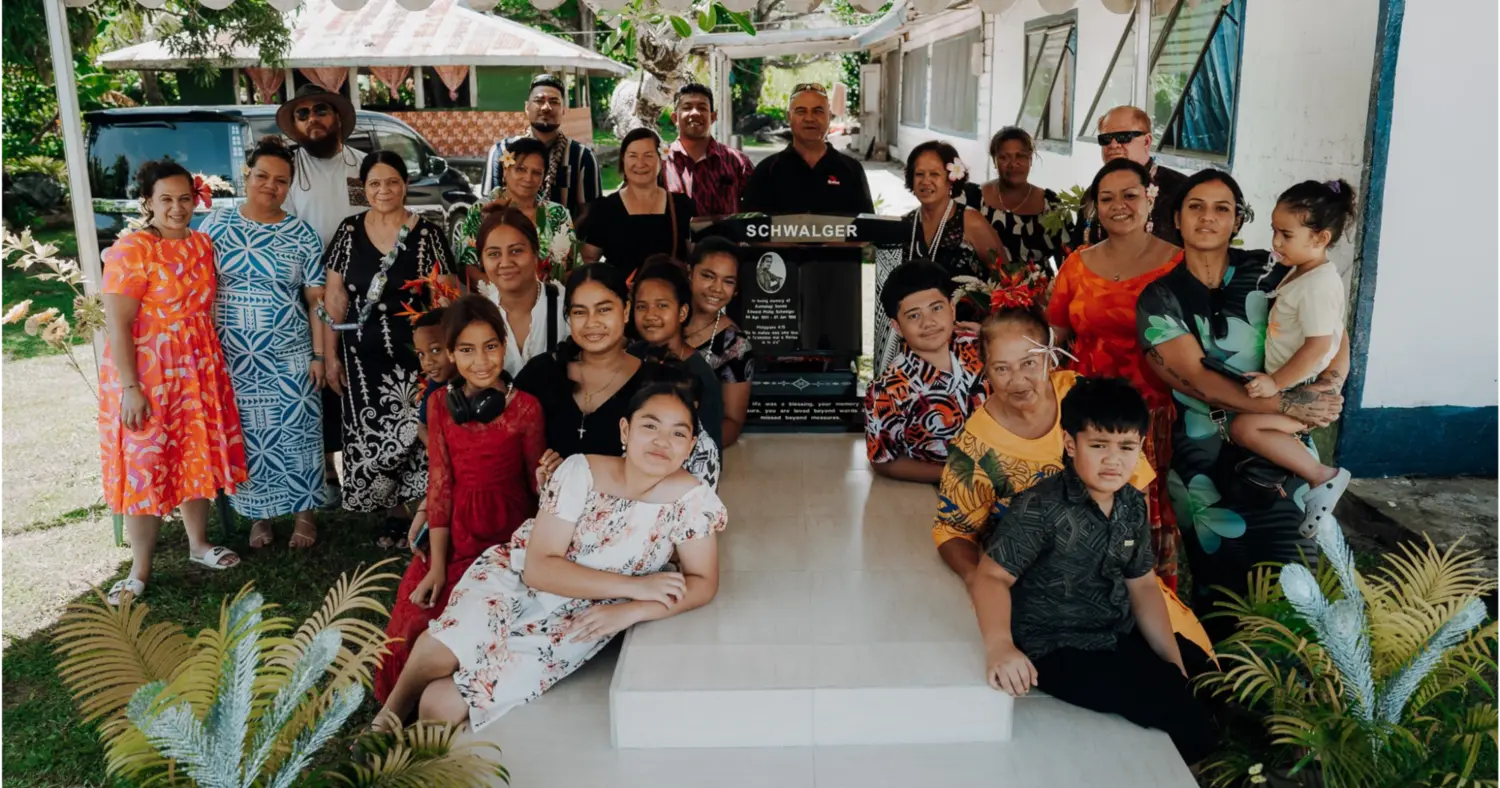 Samoa Observer | New Year's for the Schwalger family