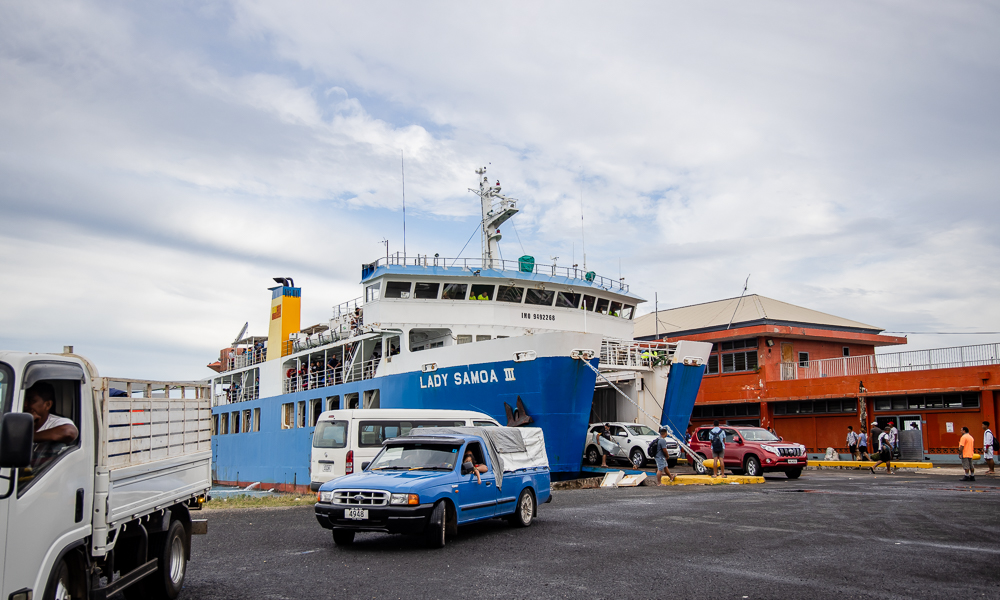 Samoa Observer | Ferry forced to anchor due to engine problem