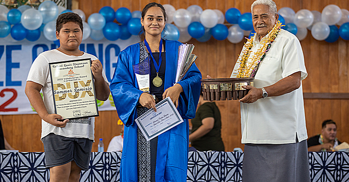 Samoa Observer | Sommer Lemisio is 2022 dux of RLSS