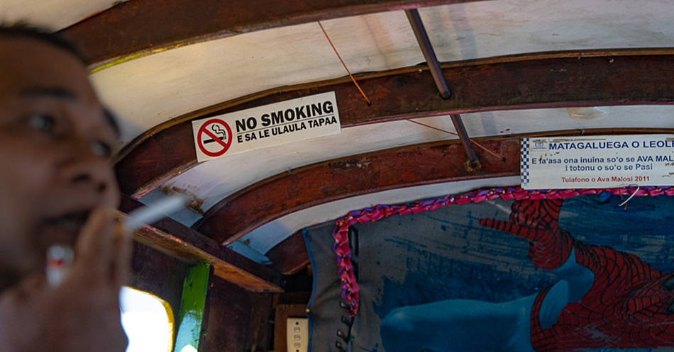 Samoa Observer | Cancer Society calls for action on bus smoking