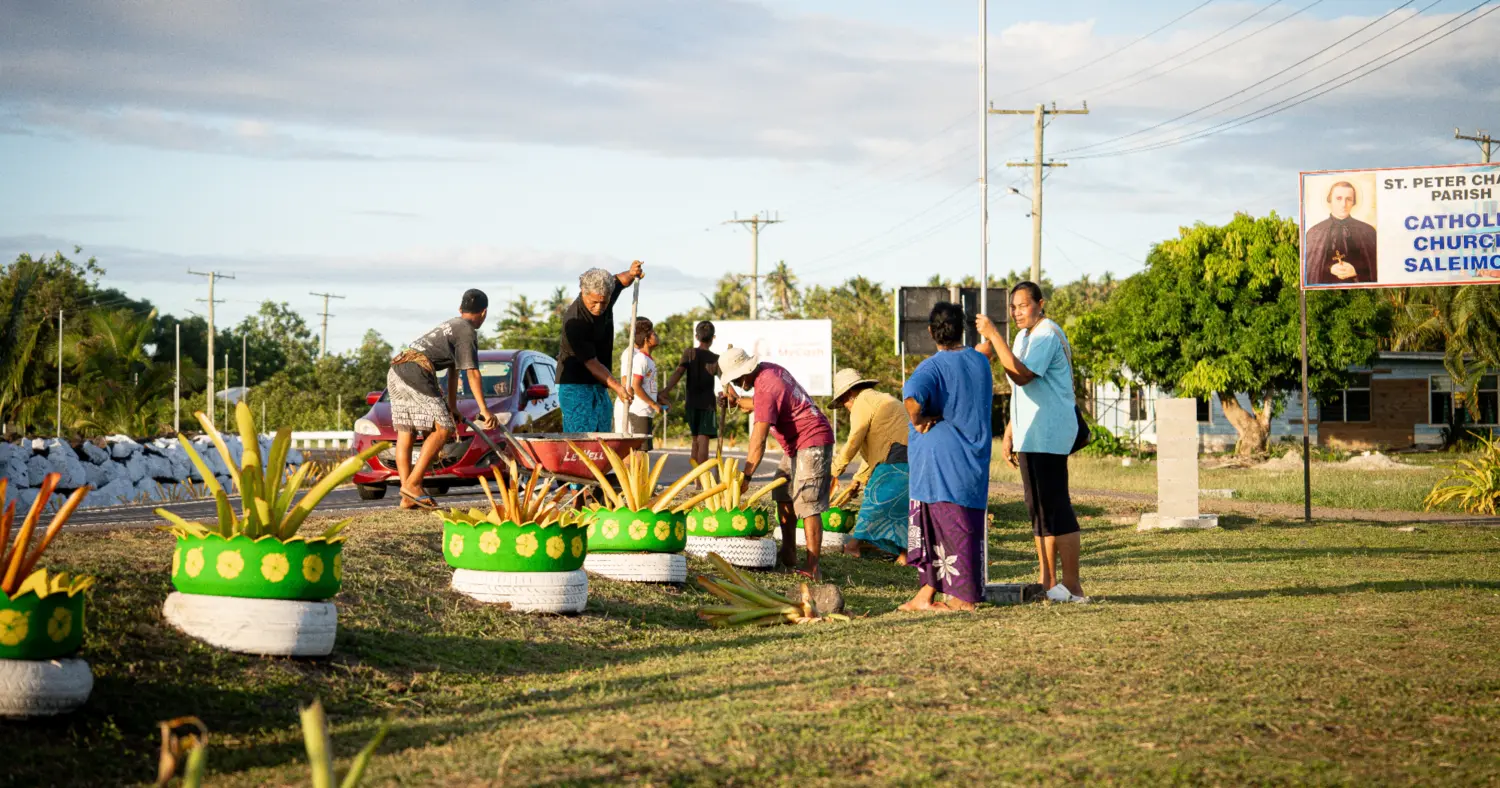 Samoa Observer | $40K already spent to beautify Saleimoa