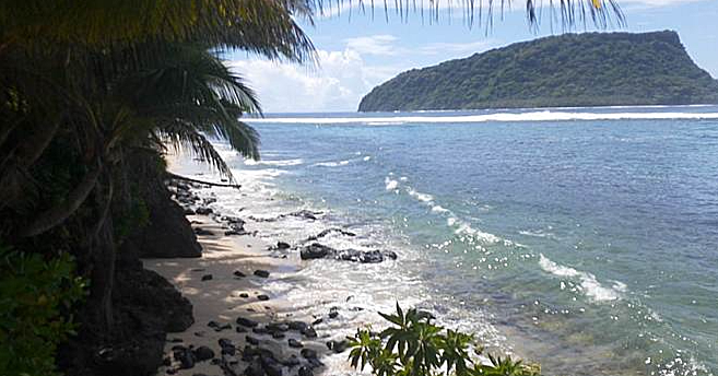 Samoa Observer | Rough seas on the South coast hit seawall