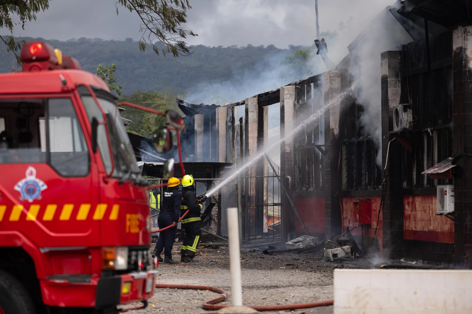 Samoa Observer | Lepea fire damages bingo venue