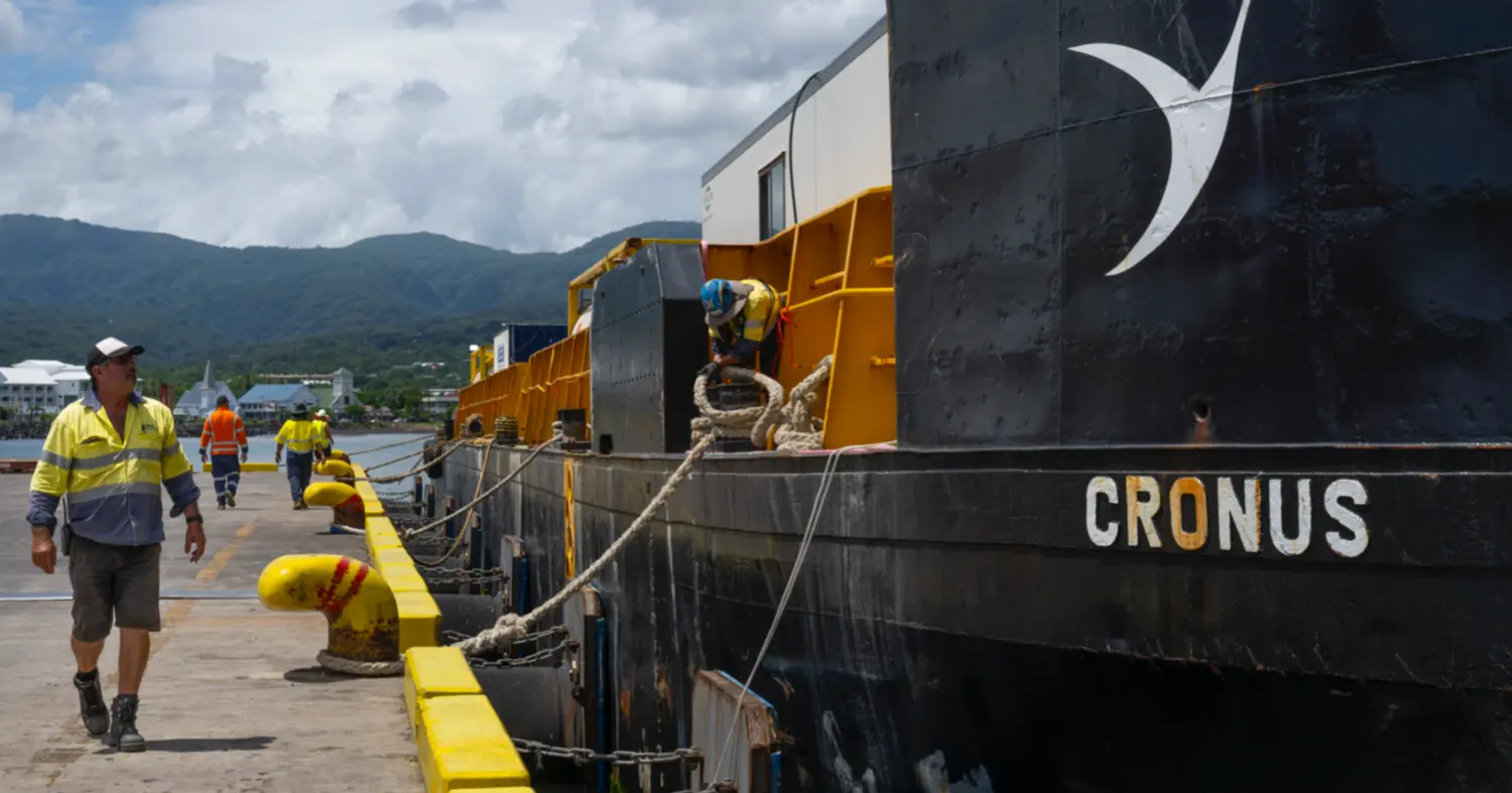 Samoa Observer | Manawanui sinking: Weapons and ammo recovery starts