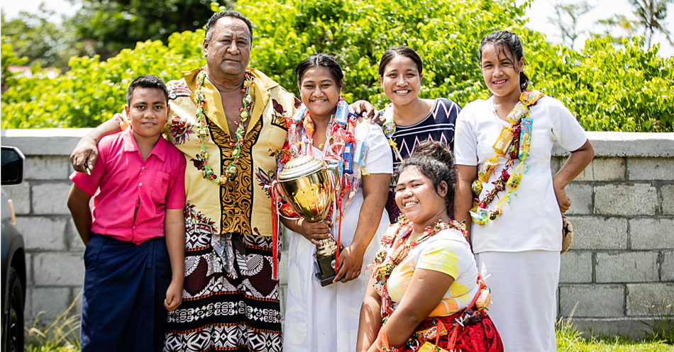 Samoa Observer | Aspiring teacher tops Afega Primary