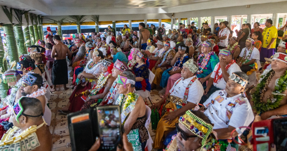 Samoa Observer | Leauva'a welcomes 102 new chiefs