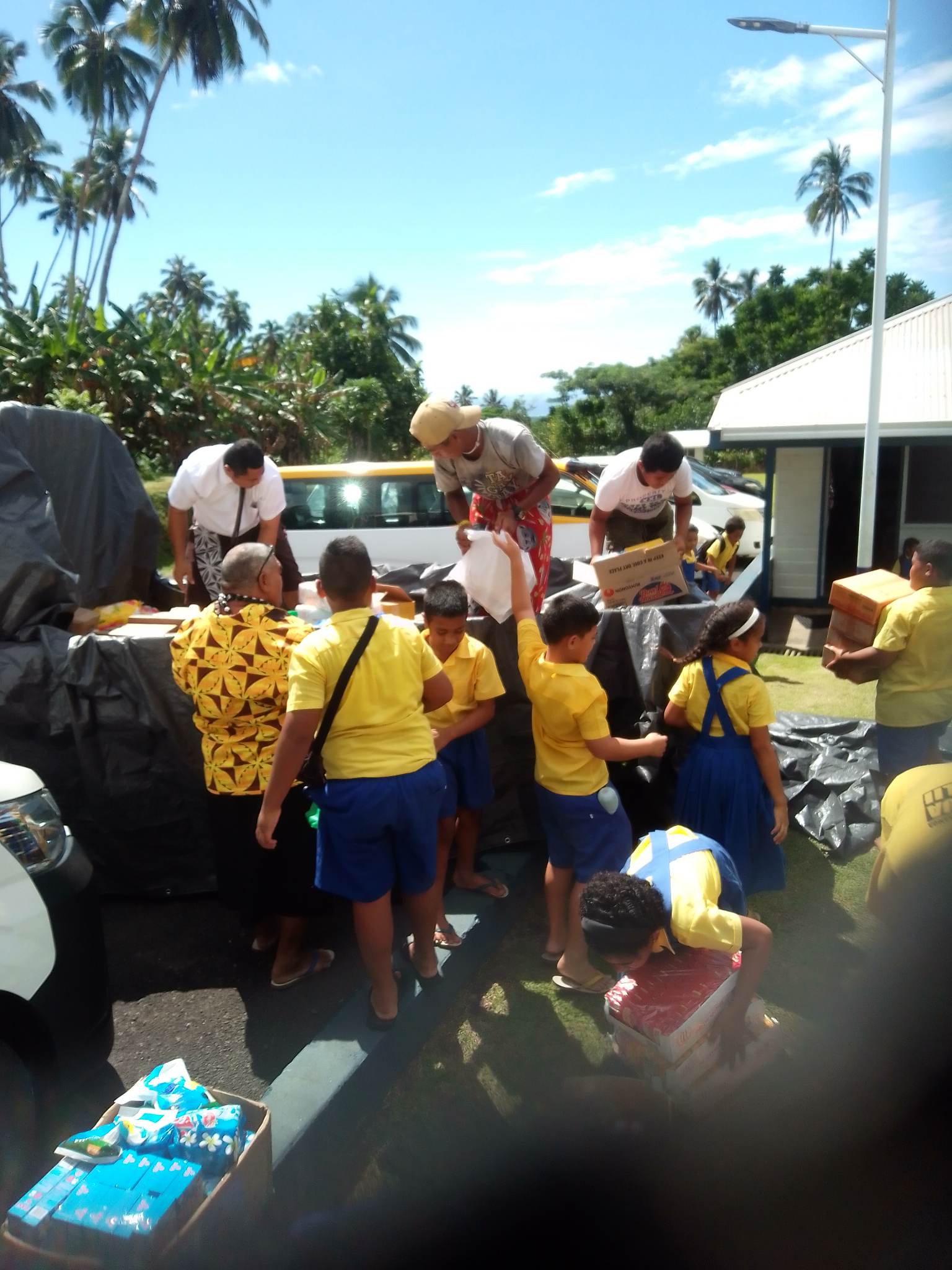 Samoa Observer | Vaiola students support Campus of Hope
