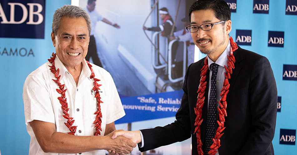 Samoa Observer | Govt. and A.D.B. sign off on Apia Port project