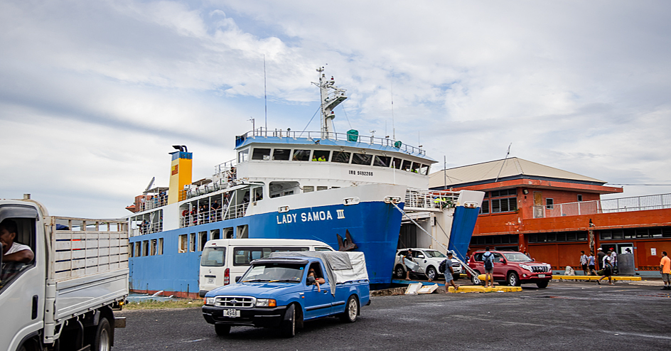 Samoa Observer | Ferry forced to anchor due to engine problem