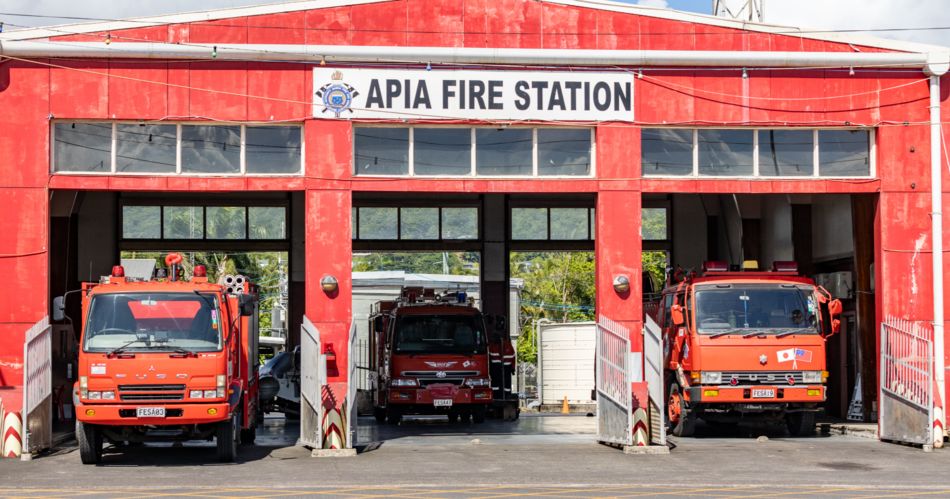 Samoa Observer | Faleolo fire station work to speed up