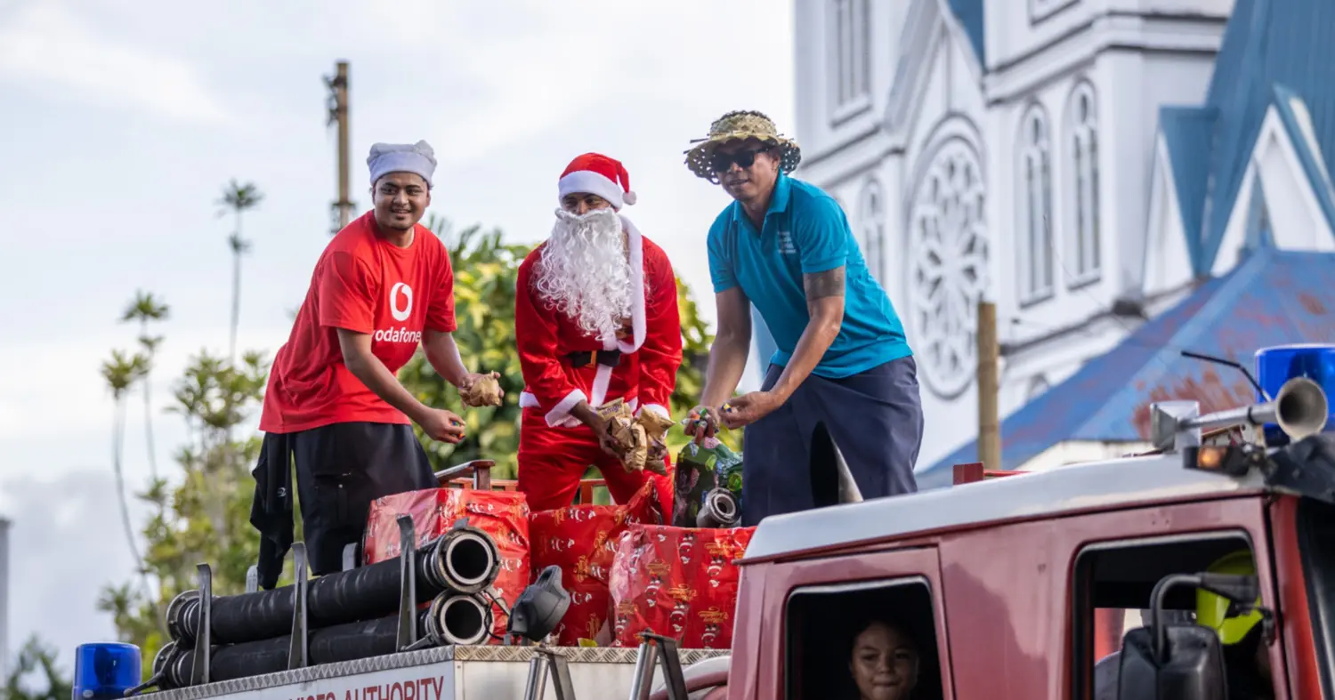 Samoa Observer | Christmas joy as parade hits Apia