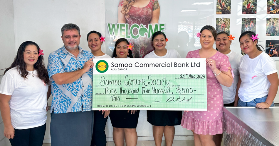 Samoa Observer | Shop continues nine-year support against cancer