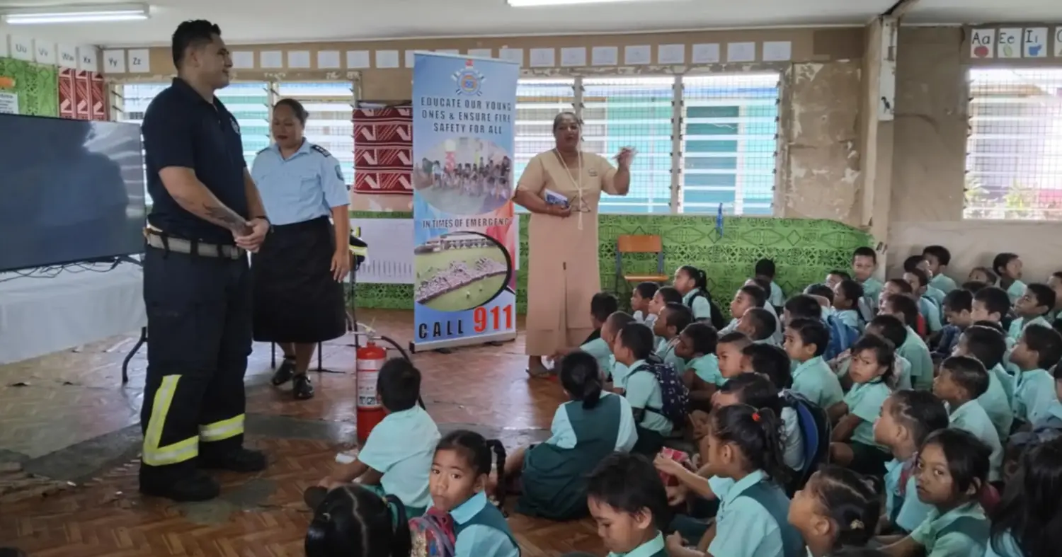 Samoa Observer | Magiagi students learn fire drills