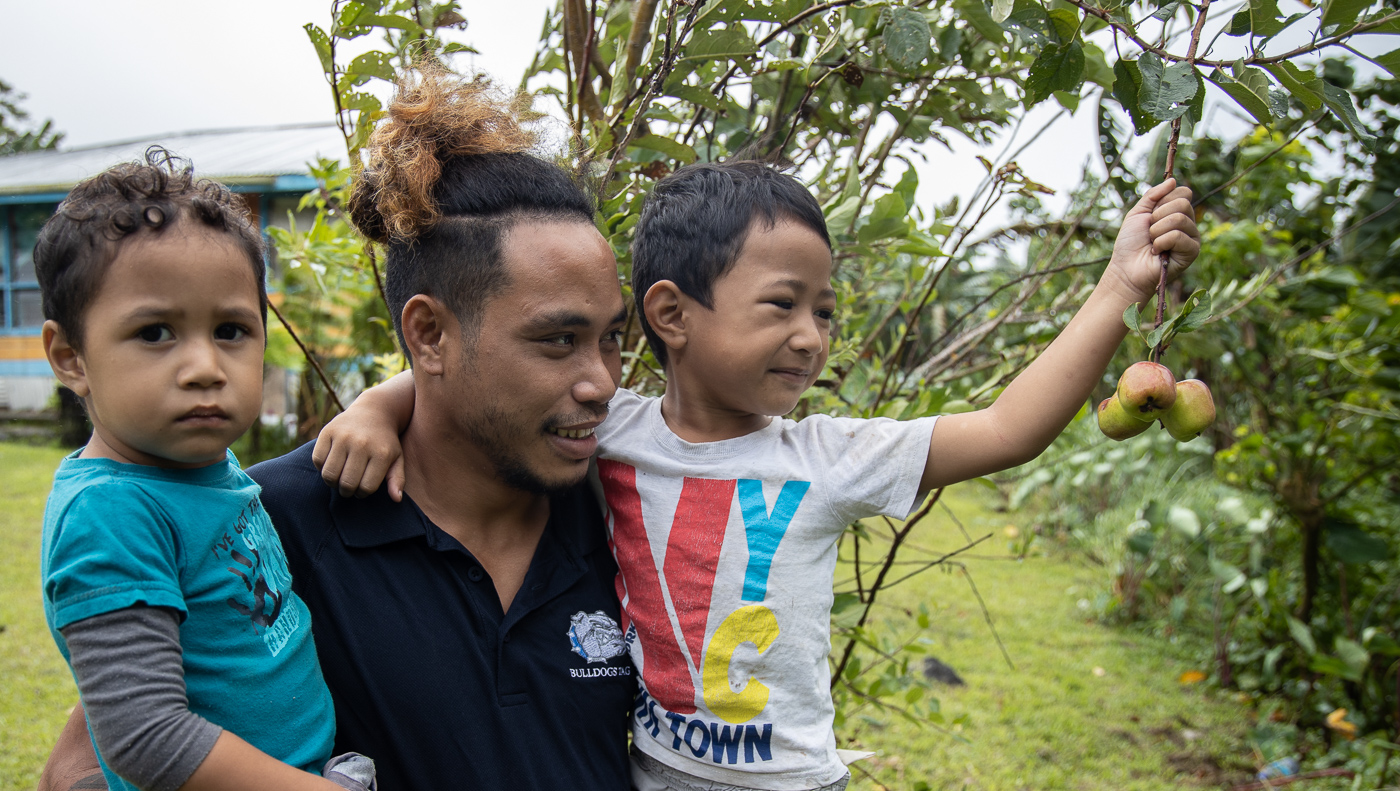 Samoa Observer | Is this Samoa's first red apple tree?
