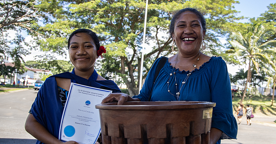 Samoa Observer | Proud mother gets early Mother's Day gift