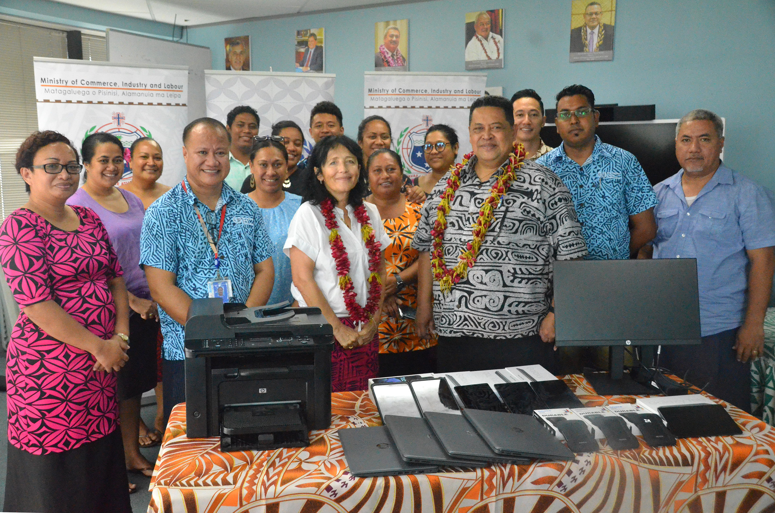 Samoa Observer | UN Chief hands over equipment