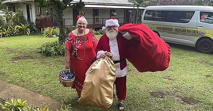 Samoa Observer | Santa visits Campus of Hope children