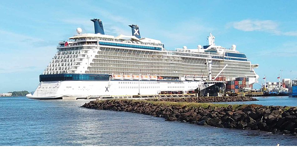 Samoa Observer | Celebrity Solstice cruise ship visits Samoa